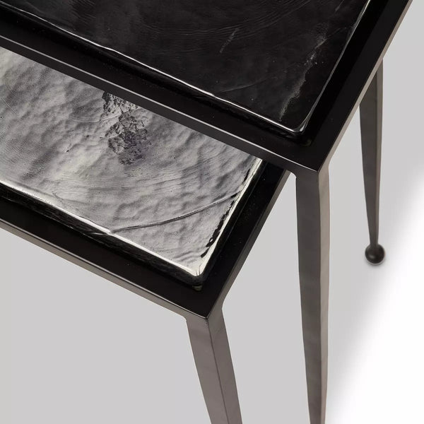 Dalston Cast Glass Nesting Tables - Native Citizen